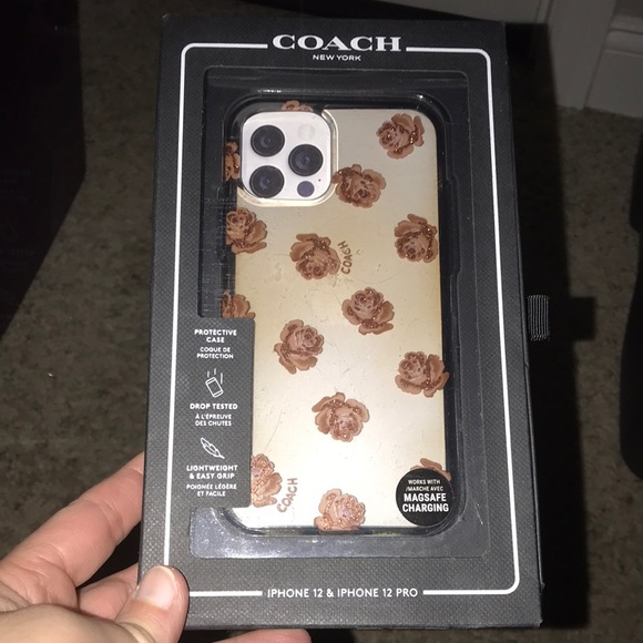Coach | Cell Phones & Accessories | Coach Iphone 2 12 Pro Floral Case ...